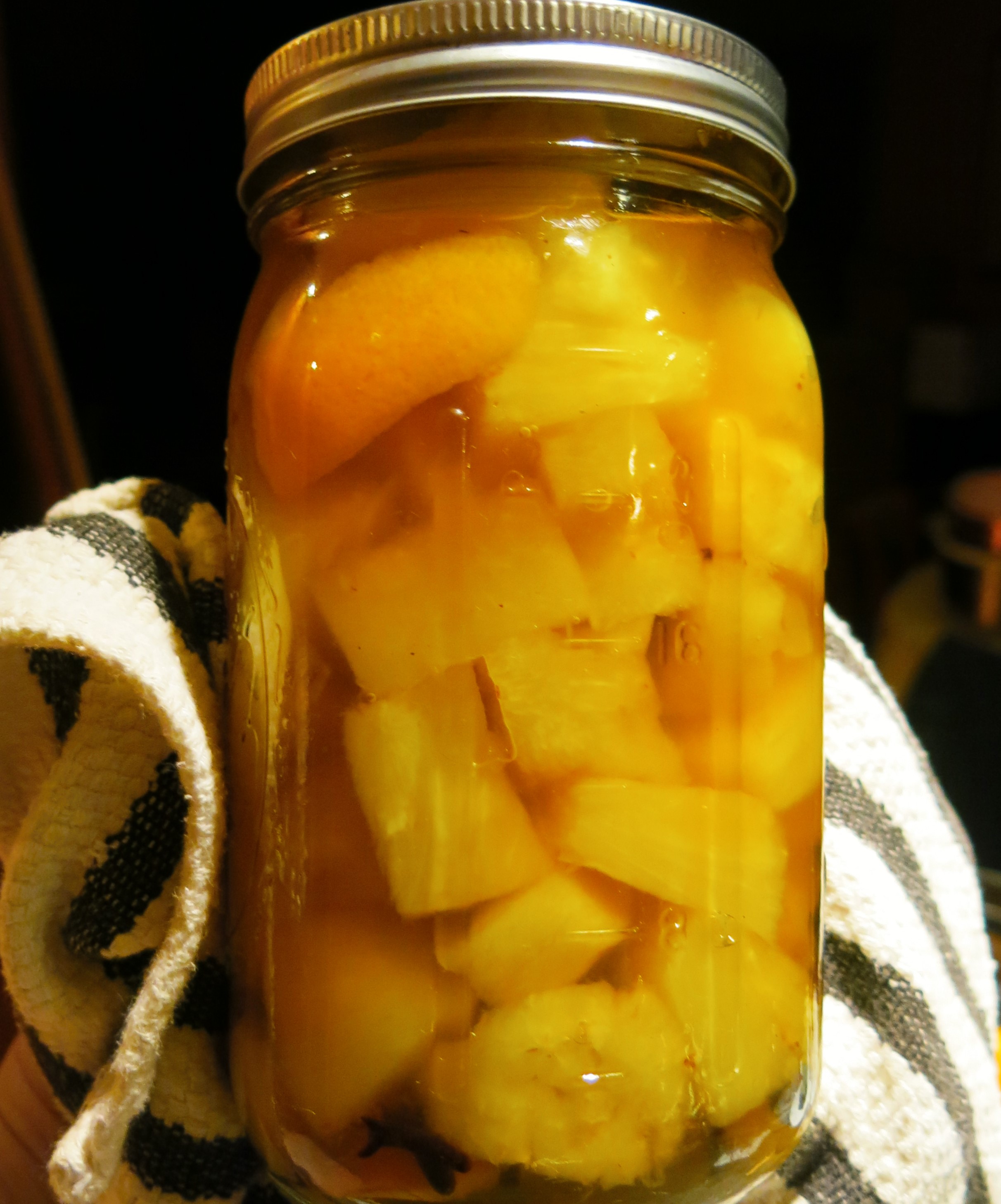 Sweet & Spicy Pickled Pineapple | Goddess Cooks