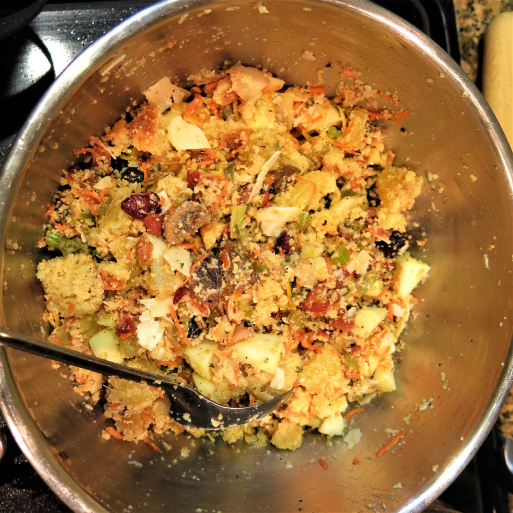 Apple-Cranberry Cornbread Dressing | Goddess Cooks