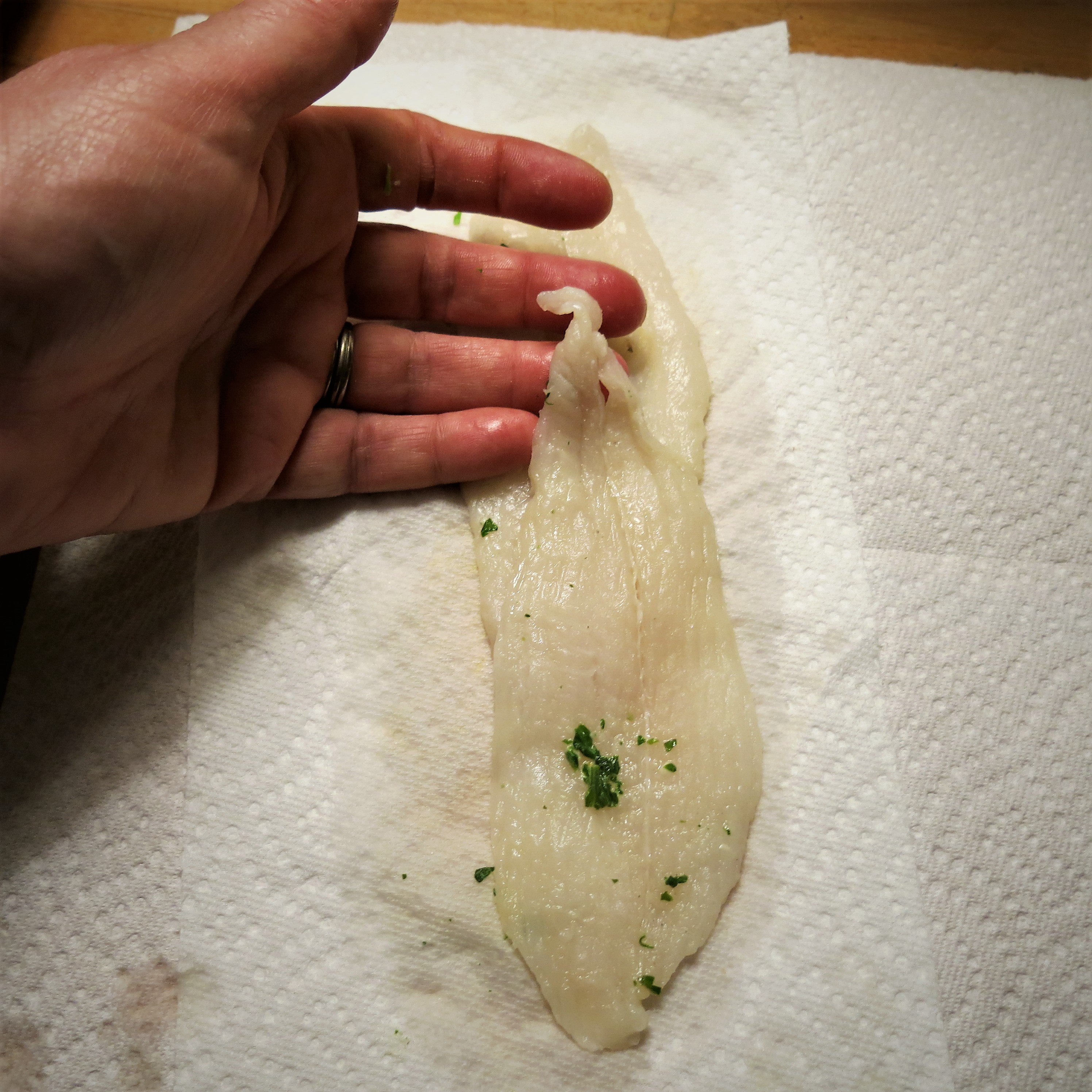 Roll-Your-Own Sole Filled with Spinach & Drizzled with Brown Butter ...