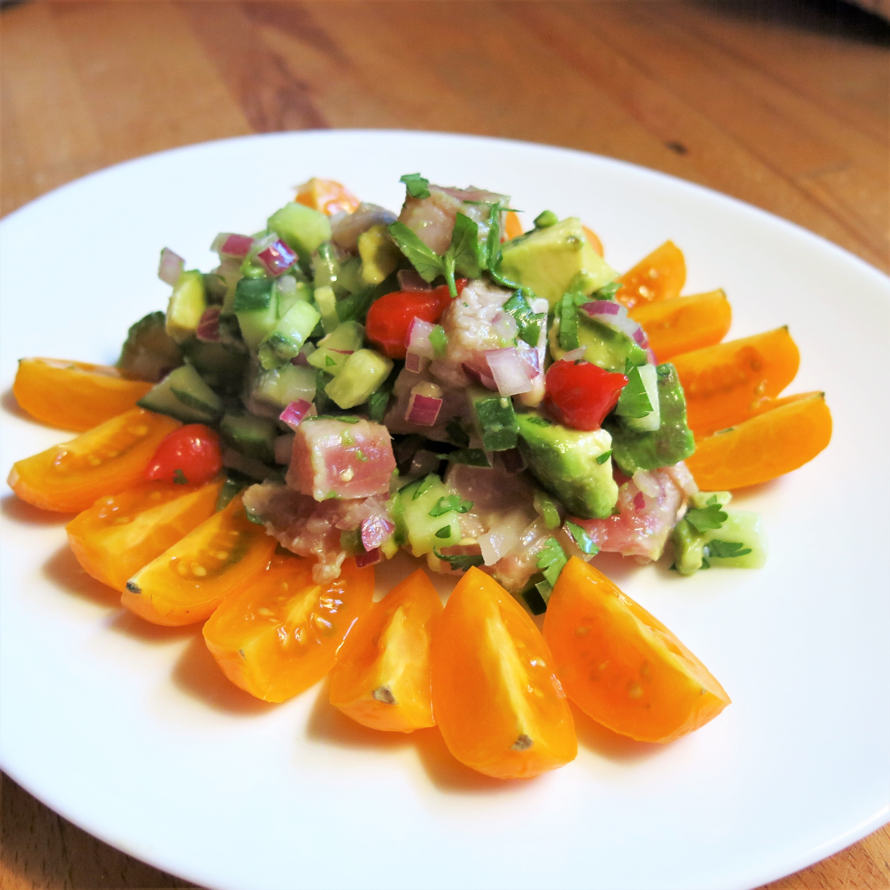 Tuna-Avocado Ceviche | Goddess Cooks