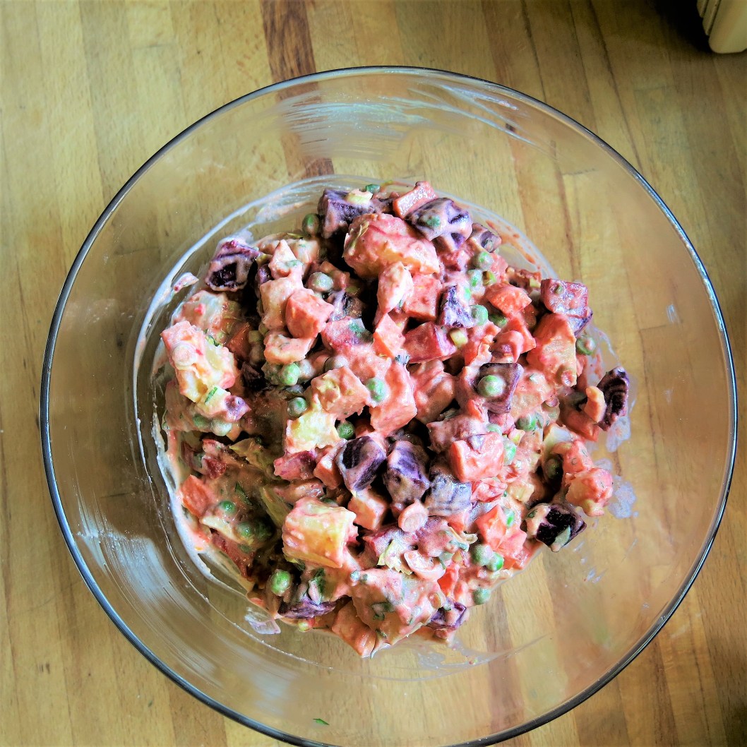 Chilean-Style Russian Potato Salad | Goddess Cooks