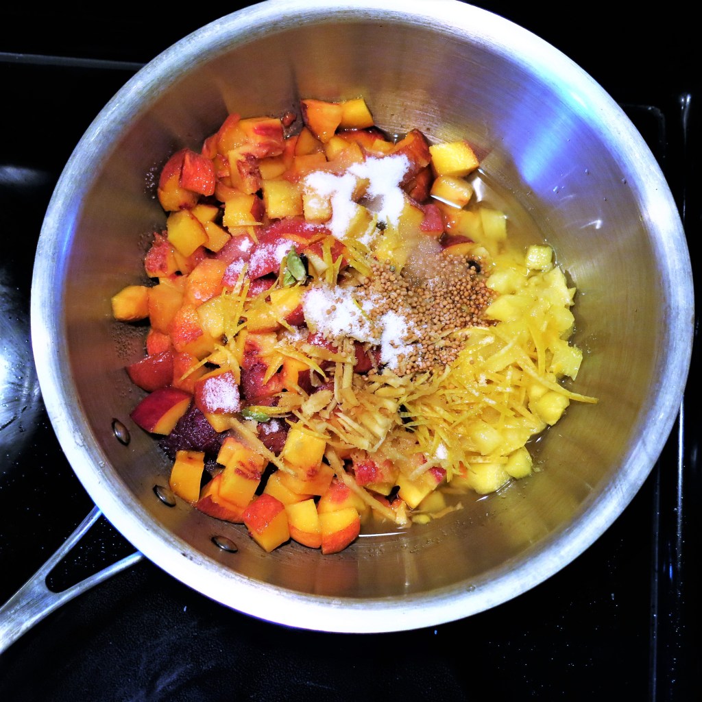 Spiced Peach-Pineapple Relish | Goddess Cooks
