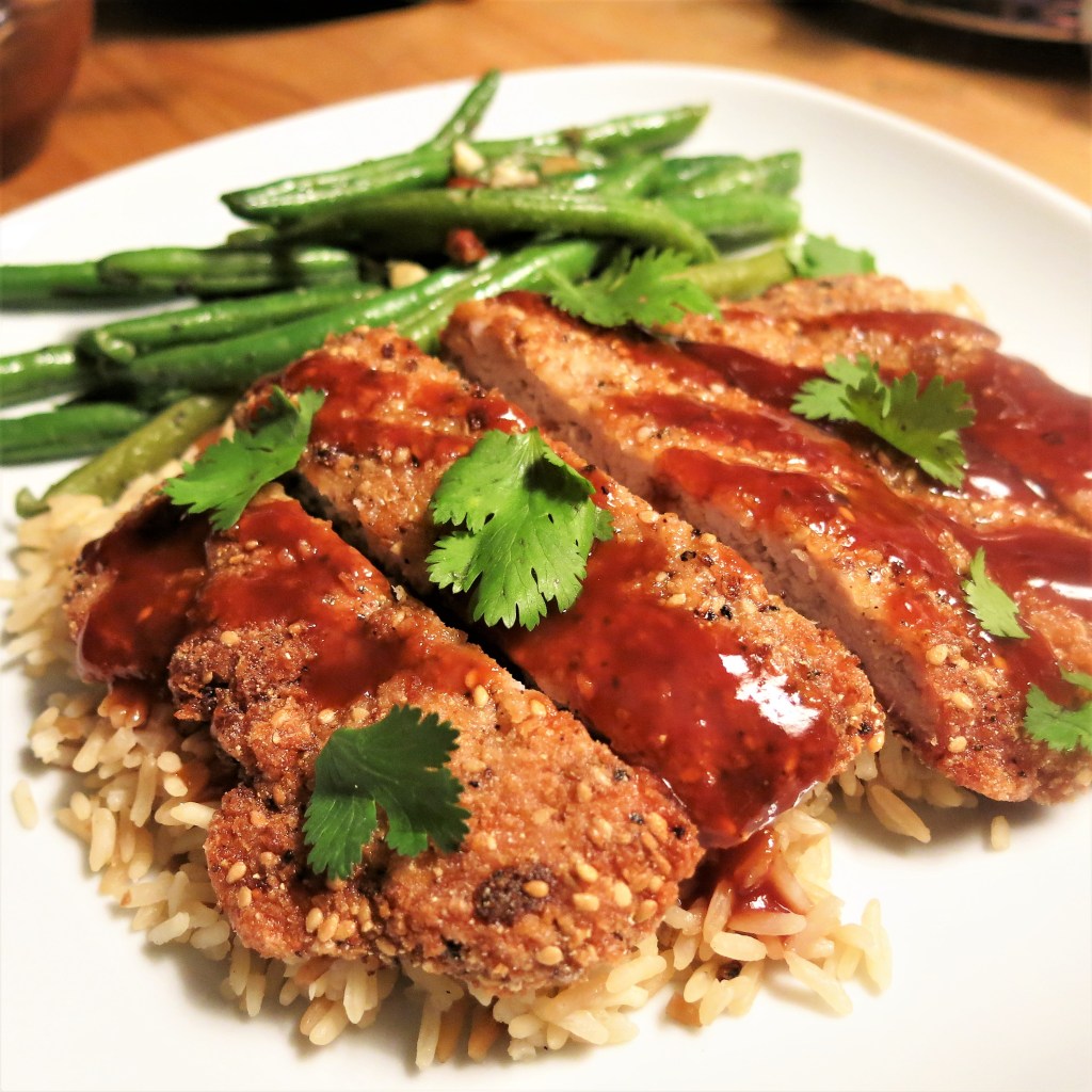 Tonkatsu with Homemade “Bulldog” Sauce | Goddess Cooks