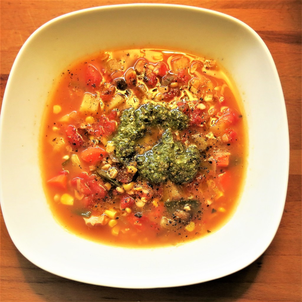 Manhattan-Style Clam Chowder with Tomatoes and Corn | Goddess Cooks