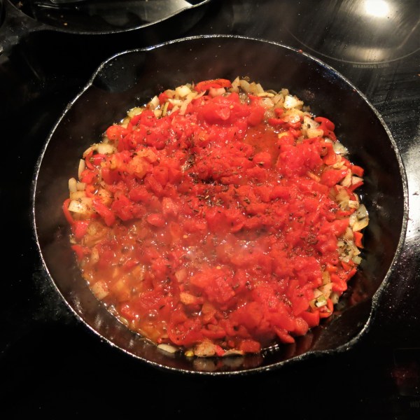 Cheesy Rice with Tomatoes, Onions and Garlic | Goddess Cooks