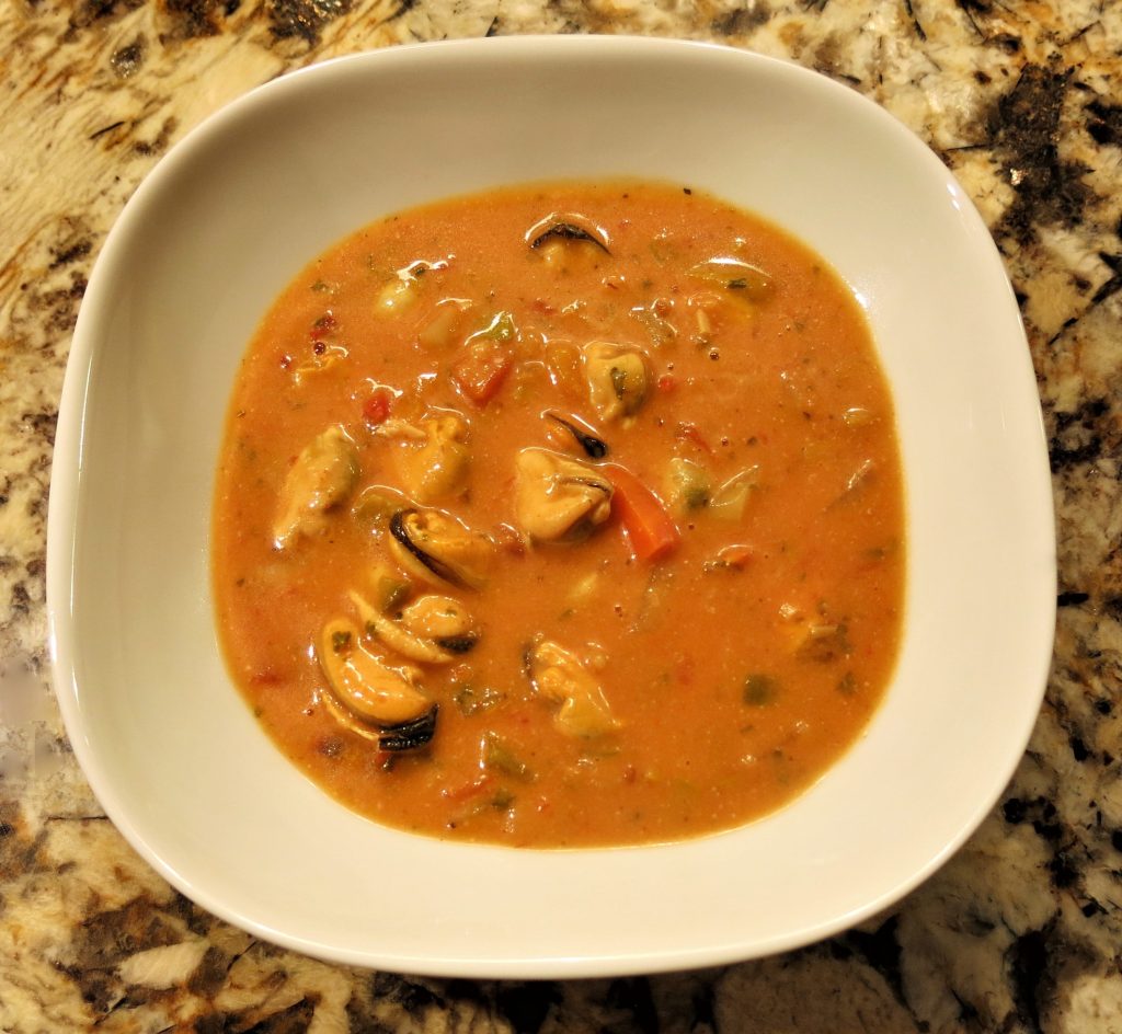 Spicy Mussel Chowder with Fennel and Orange Zest | Goddess Cooks