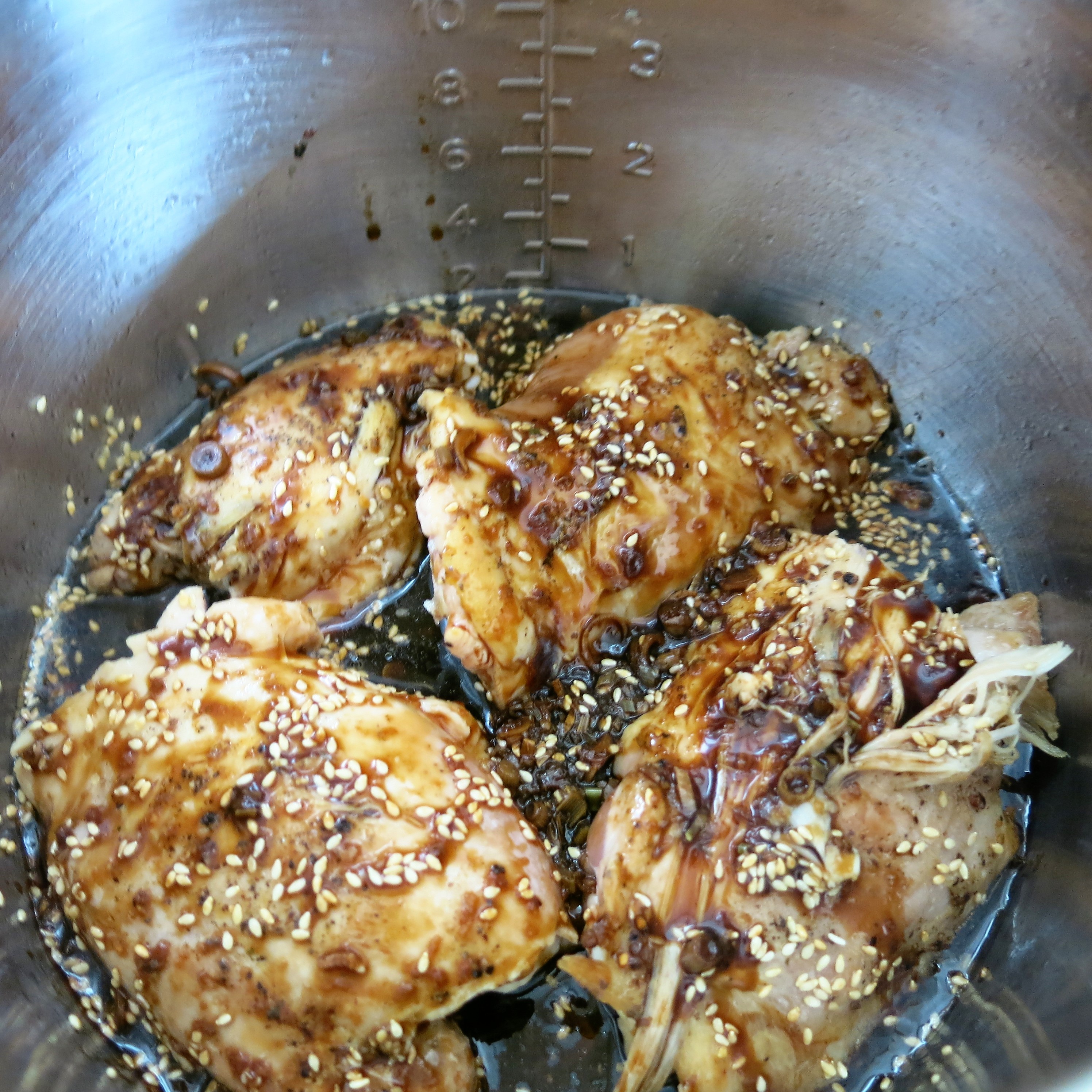 Sticky Orange-Garlic Chicken | Goddess Cooks