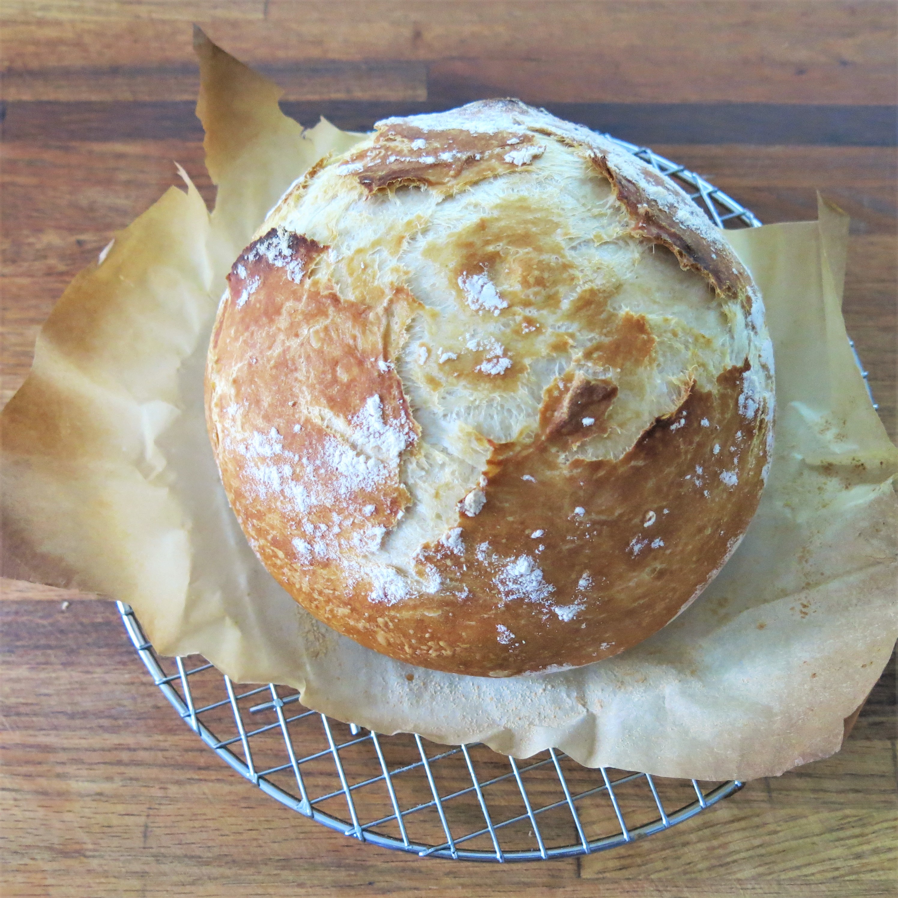 Lauryn’s Fabulous No-Knead Bread | Goddess Cooks